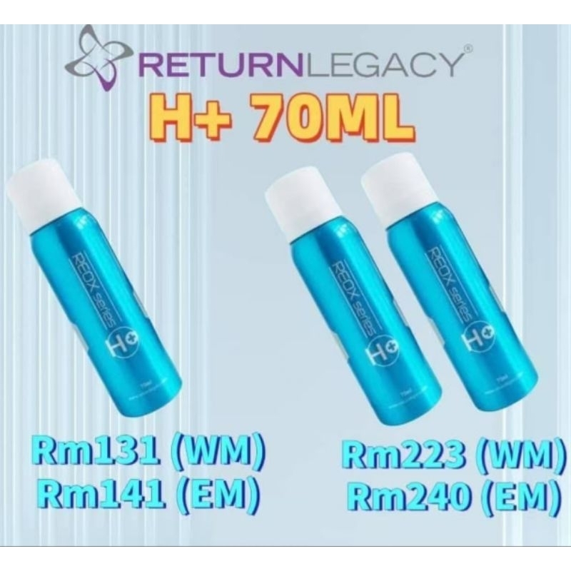 🚚Free Shipping 💥全新包装💥‼️(70ml) H+ H Plus REOX Series 喷雾💦修复保湿器 Return ...