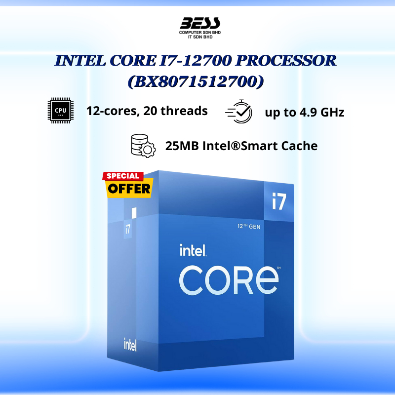 INTEL CORE I7-12700 PROCESSOR | Shopee Malaysia