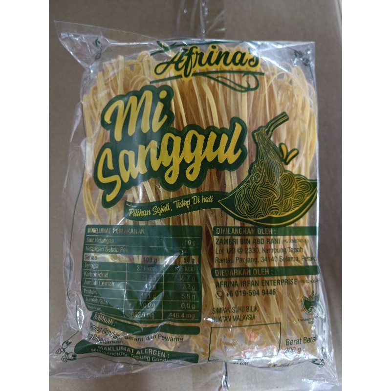 Mi Sanggul Cap Afrina's 200g | Shopee Malaysia