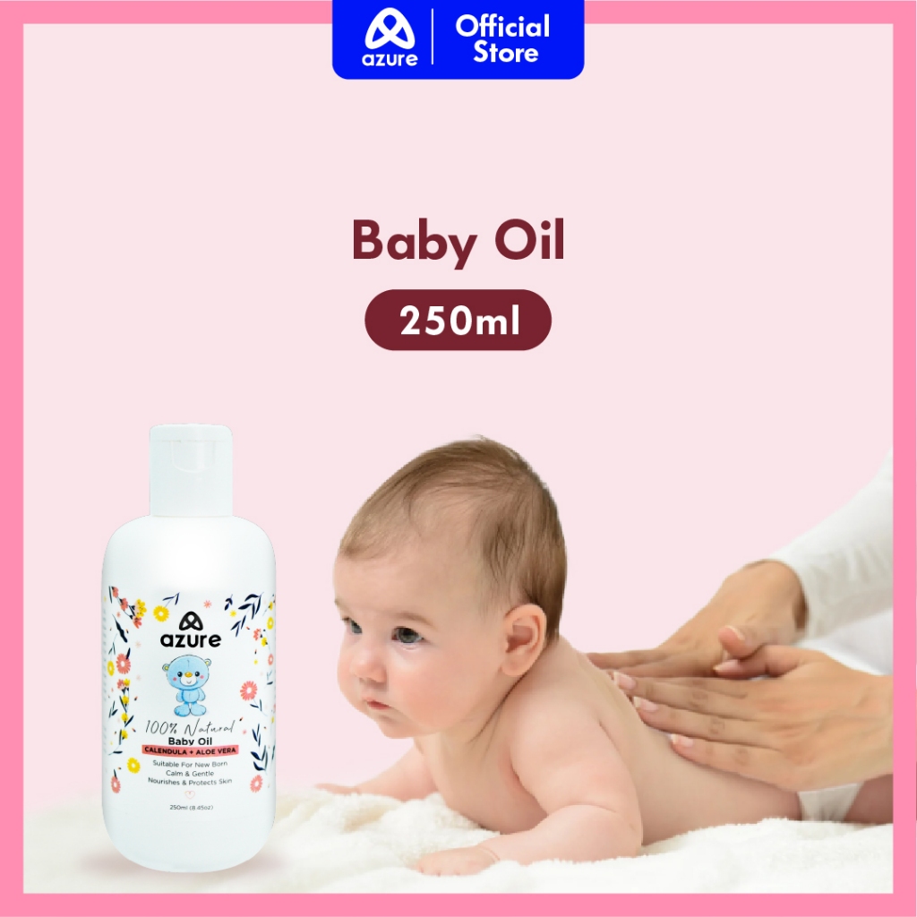 AZURE 100% Natural Coconut Baby Oil Baby Massage Oil Natural Oil Super ...