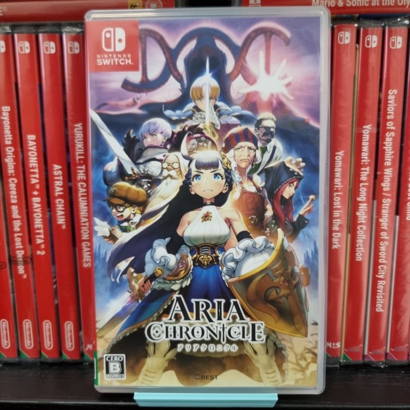 *USED* Aria Chronicle Nintendo Switch NSW English RARE (Ready Stock ...