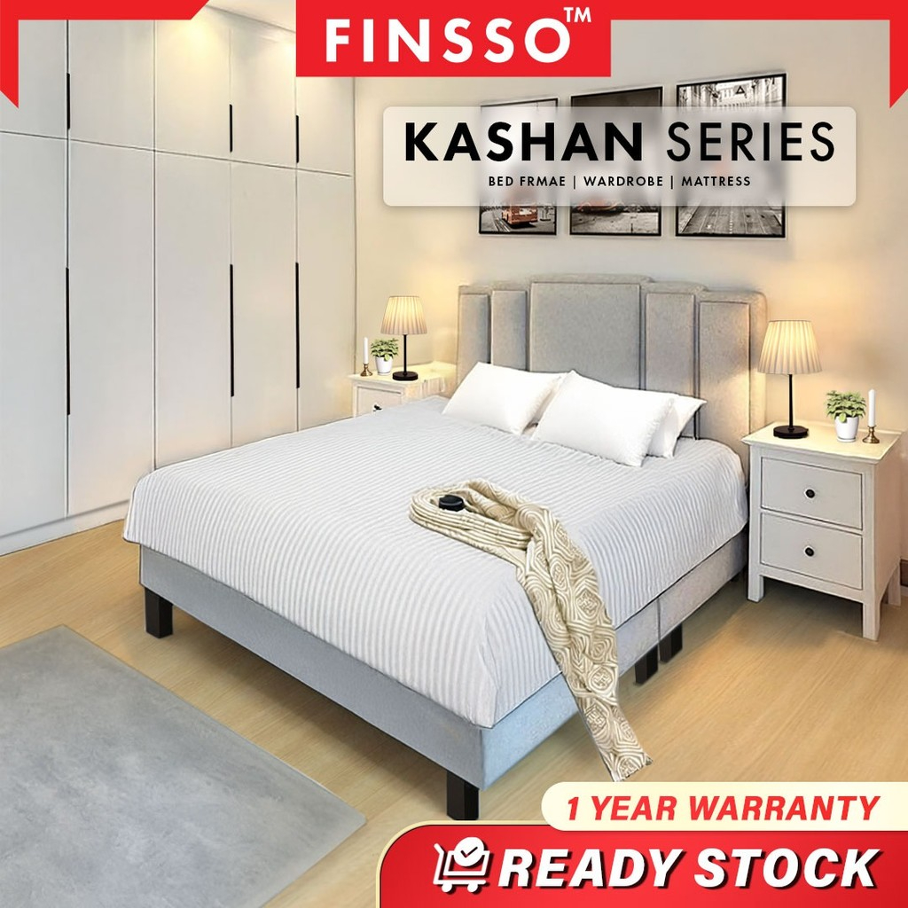 Katil Queen Divan + High Quality | Luxury Swiss-Foundation Queen Bed ...