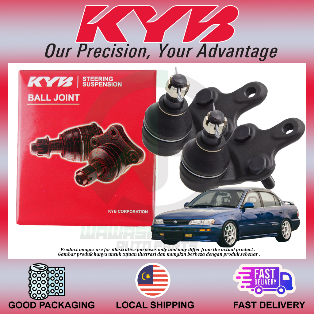 Toyota Corolla AE101 AE111 Lower Arm Ball Joint KAYABA KYB | Shopee ...