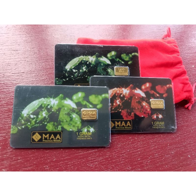 Gold Bar - MAA 1gram | Shopee Malaysia