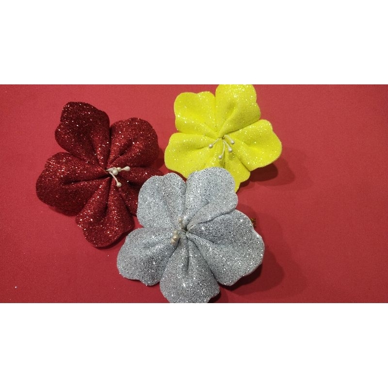 bunga raya merdeka Eva foam glitter | Shopee Malaysia