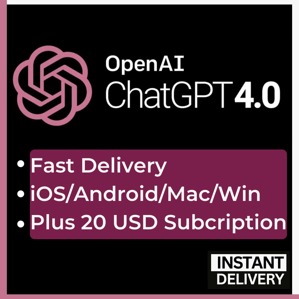 [ FAST 24/7 ] ChatGPT Plus Premium | Turbo GPT-4 4o Vision student | Shopee Malaysia