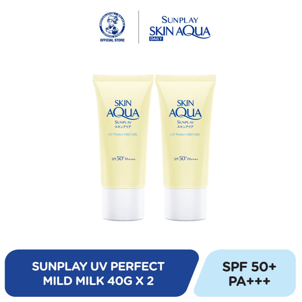 [Bundle of 2] Sunplay Skin Aqua Uv Perfect Mild Milk Sunscreen 40g ...