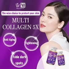 5X MULTI COLLAGEN Anti-aging Maintains skin elasticity and shine ...