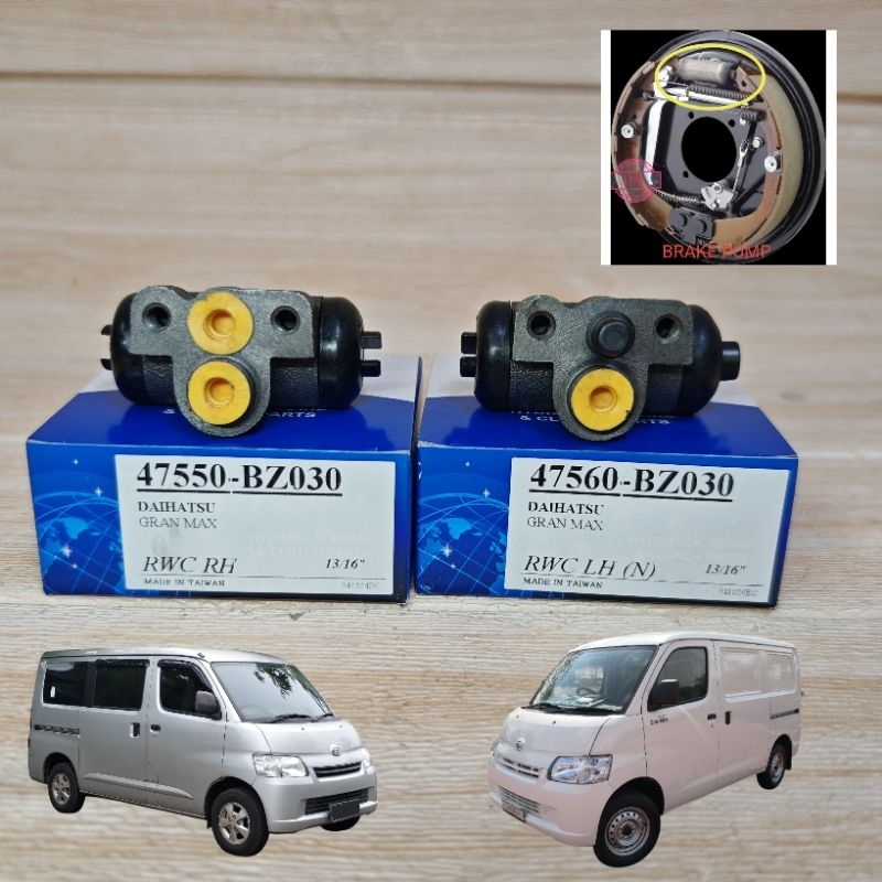 DAIHATSU GRAND VAN MAX REAR BRAKE PUMP SET (1PAIR-2PCS) 47550-BZ030 ...
