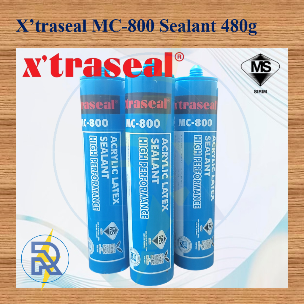 R-Electric X’traseal MC-800 Acrylic Latex Sealant 480g (White) | Shopee ...
