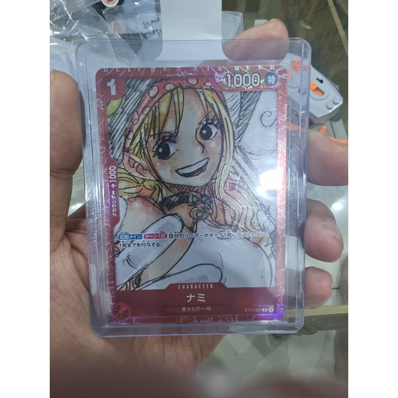 Bandai One Piece OPTCG Parallel AA C Nami | Shopee Malaysia