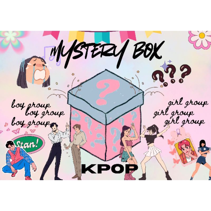 KPOP MYSTERY BOX BOY GROUP GIRL GROUP RANDOM KOREA BTS SVT ENHYPEN TXT ...