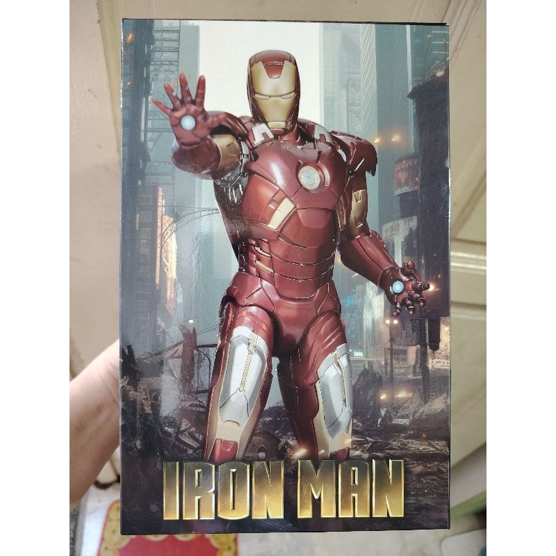 IRON MAN TONY STARK AVENGERS MARVEL FIGURE WITH BOX | Shopee Malaysia