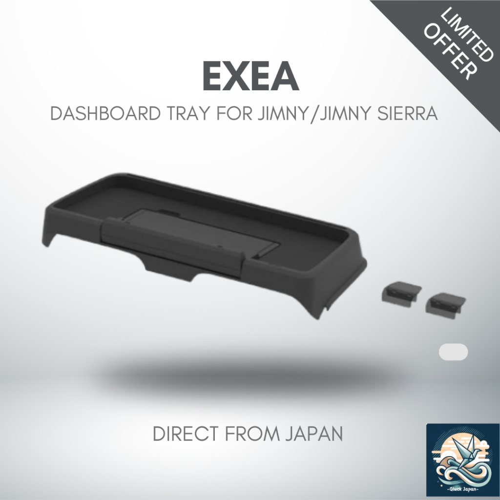 EXEA Dashboard Tray Black for Jimny/Jimny Sierra JB64・JB74 [Direct from Japan] | Shopee Malaysia