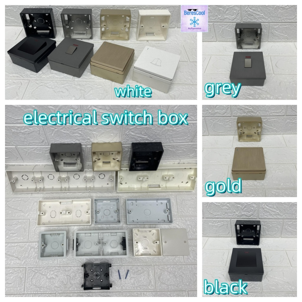 nut box of switch socket single box 3x3 double box 3x6 3x7 3x10 3x12 ...