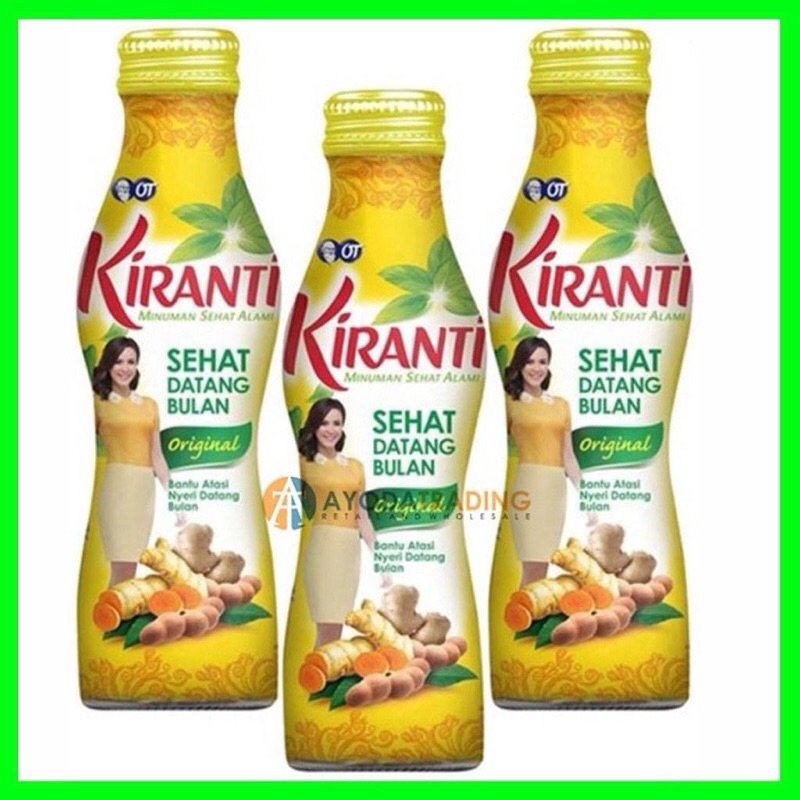 🔥Ready Stock🔥Kiranti Sehat datang Bulan Original 150ml ( 8 botol 1 pack ...