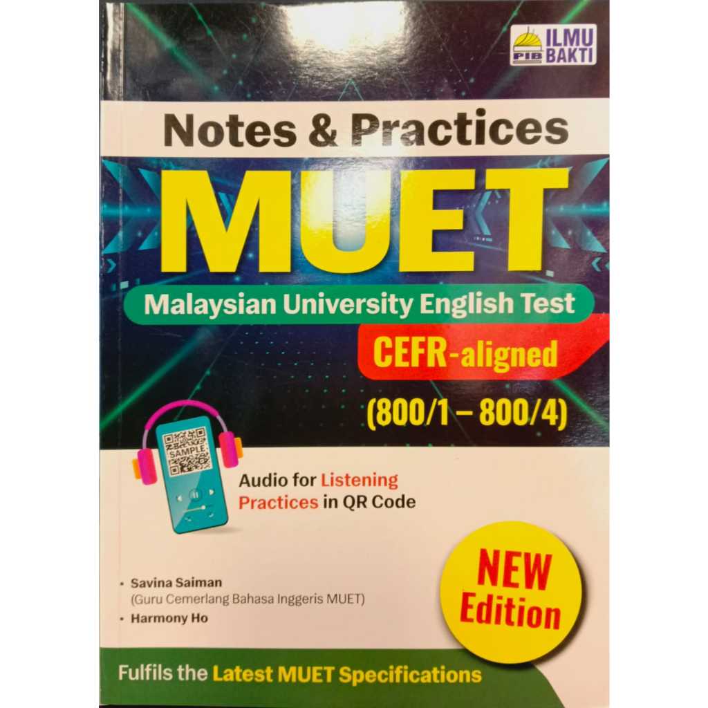 PIB : NOTES & PRACTICES MUET (2025) 9786294737761 | Shopee Malaysia
