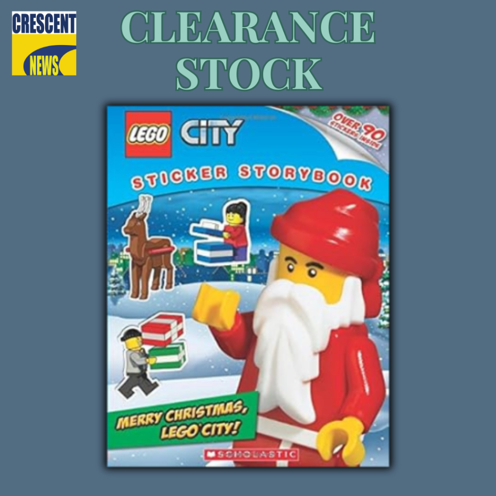 CLEARANCE - LEGO CITY STICKER STORYBOOK - MERRY CHRISTMAS, LEGO CITY ...