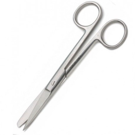 MDA Approved Standard Surgical Scissors straight Sharp blunt 130mm ...