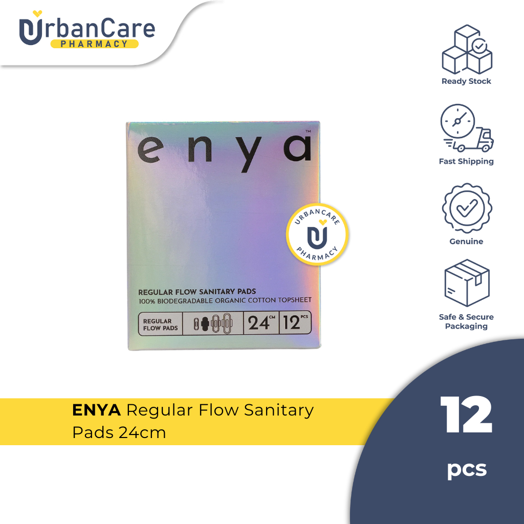 ENYA Regular Flow Sanitary Pads 24cm | Shopee Malaysia
