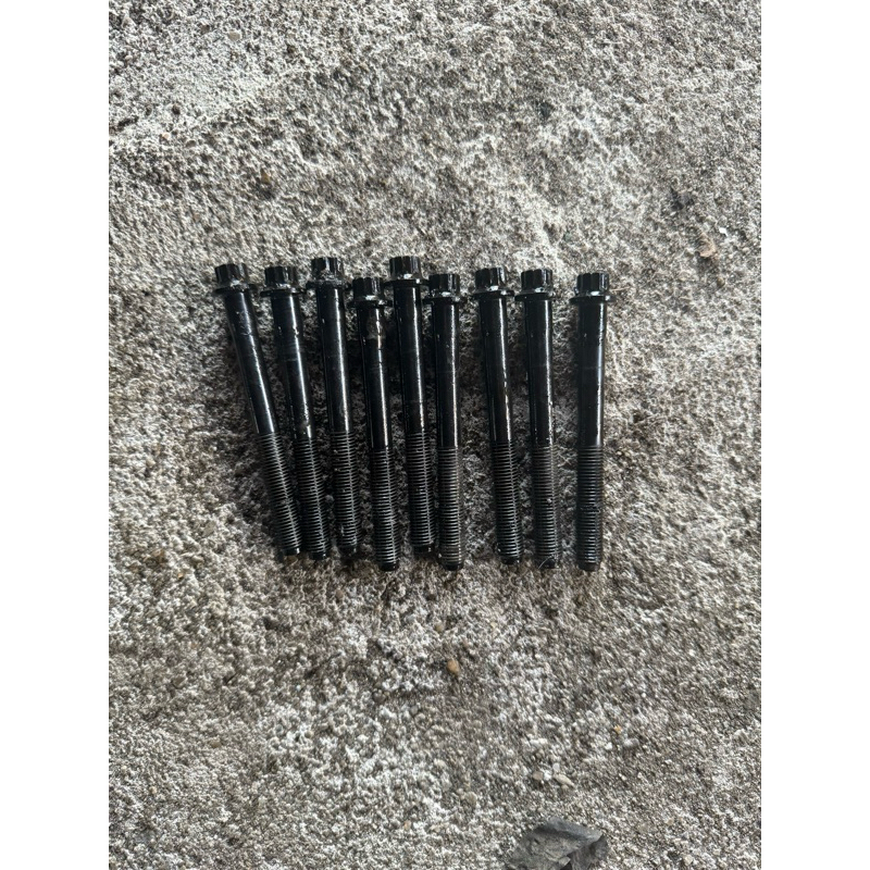 Proton 4G93 4G92 Head Screw Bolt Used Original 1PC Cylinder Head Skru ...