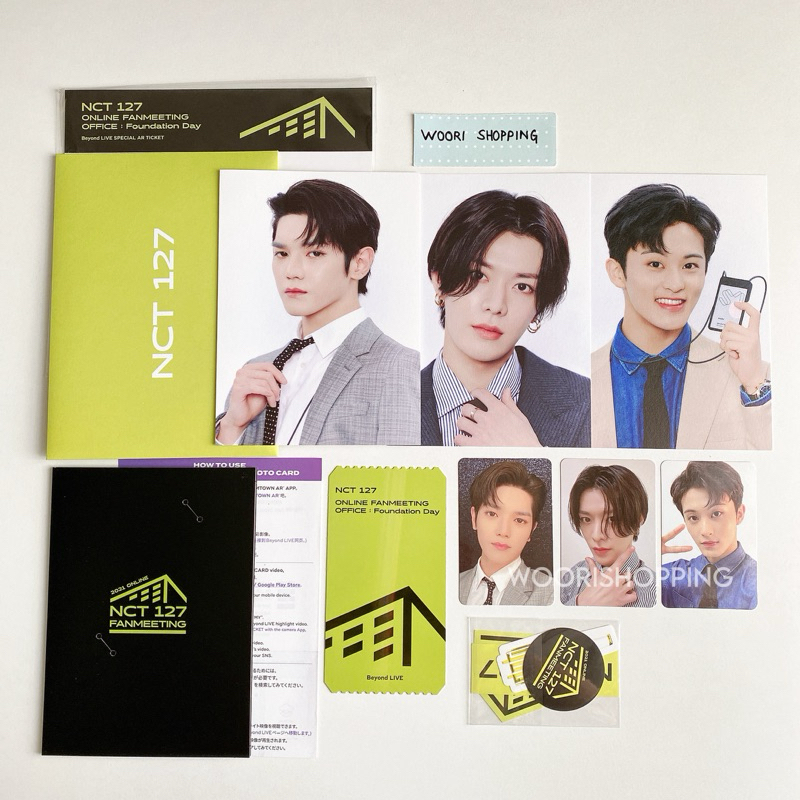 NCT 127 ONLINE FANMEETING OFFICE: Foundation Day OFFICIAL Beyond Live ...