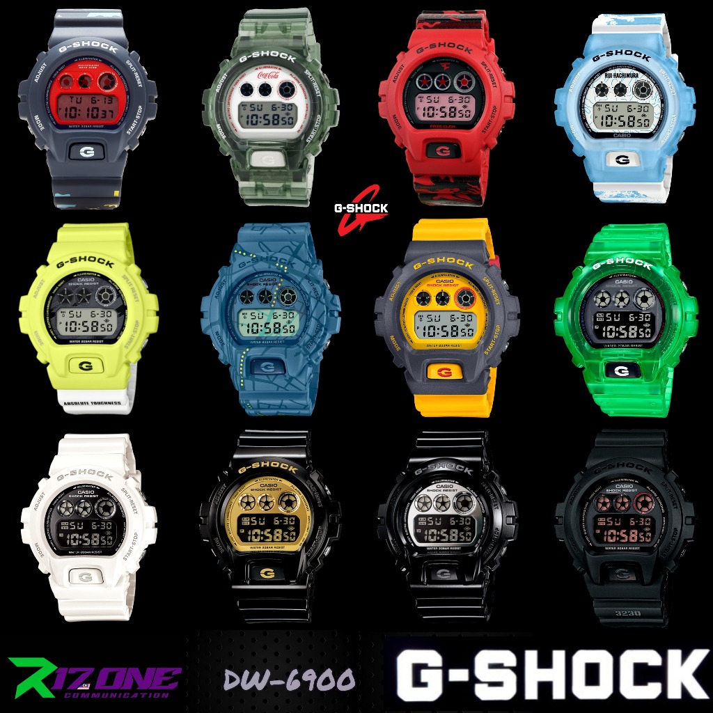 ORIGINAL G-SHOCK DW-6900 / DW6900 / ALL IN / NEW IN BOX / NOS ...