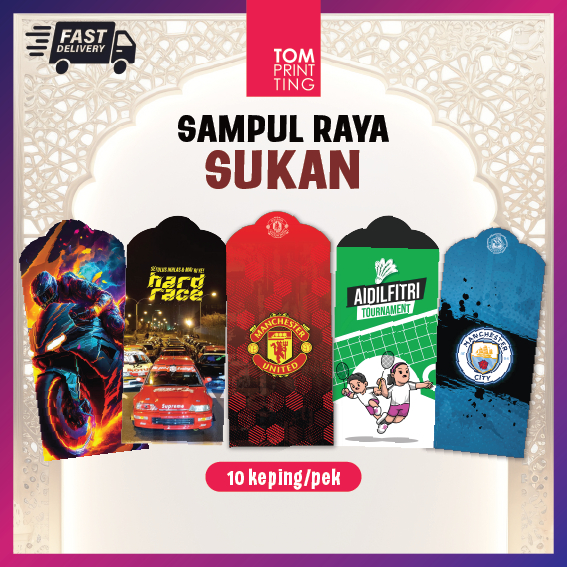 sampul raya 10pcs SAMPUL DUIT RAYA Viral Ready stock TEMA SUKAN chelsea ...