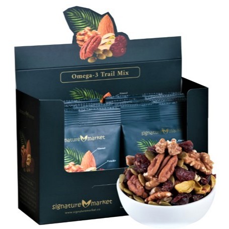 Signature Market Omega-3 Trail Mix Daily Pack 10x25g | Shopee Malaysia