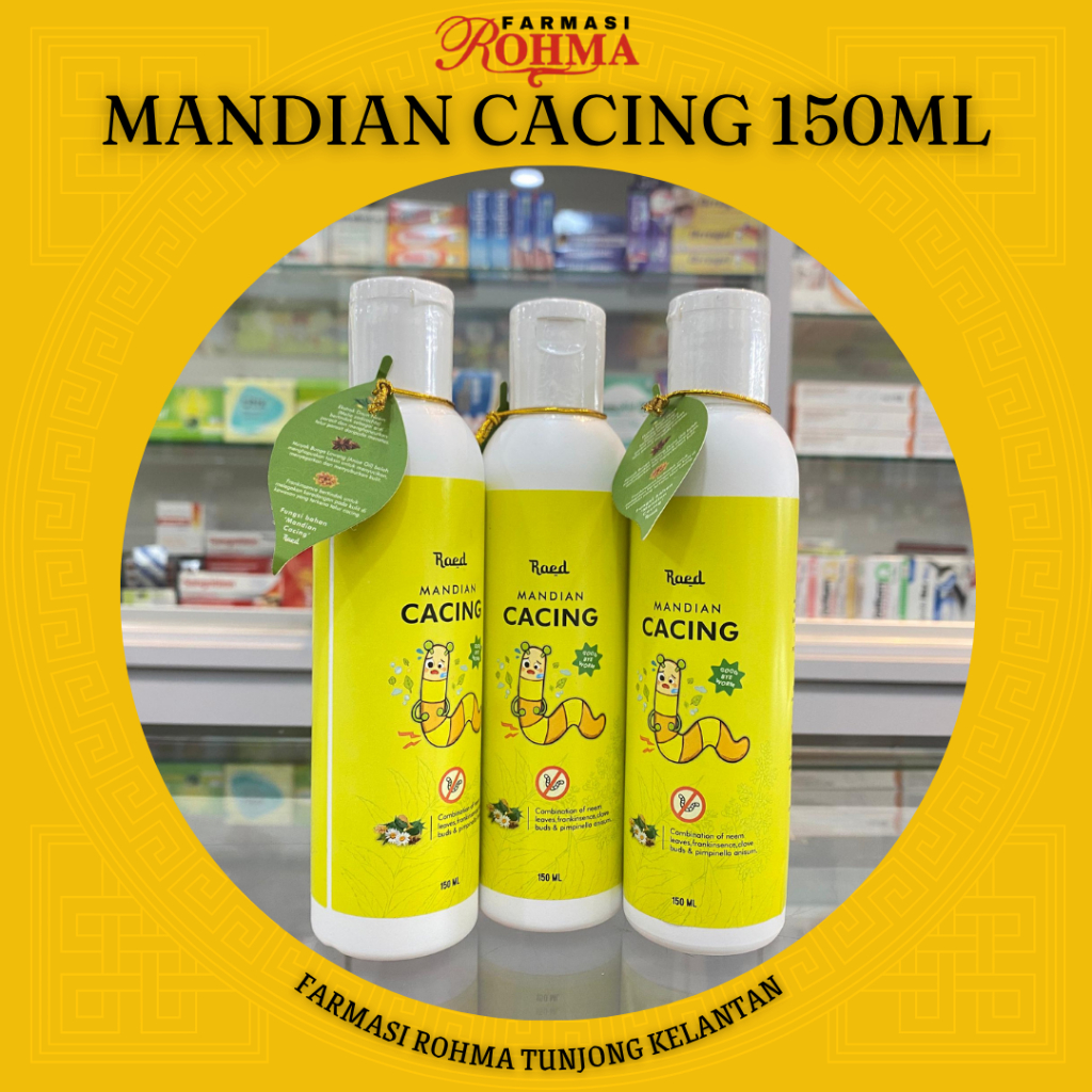 [🔥FARMASI ROHMA🔥] MANDIAN CACING 150ML | Shopee Malaysia