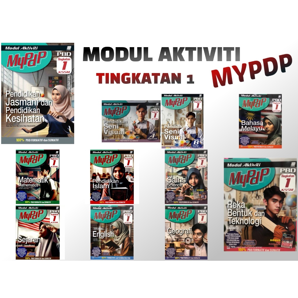 [NEW 2025] MODUL AKTIVITI MYPDP TINGKATAN 1 | Shopee Malaysia