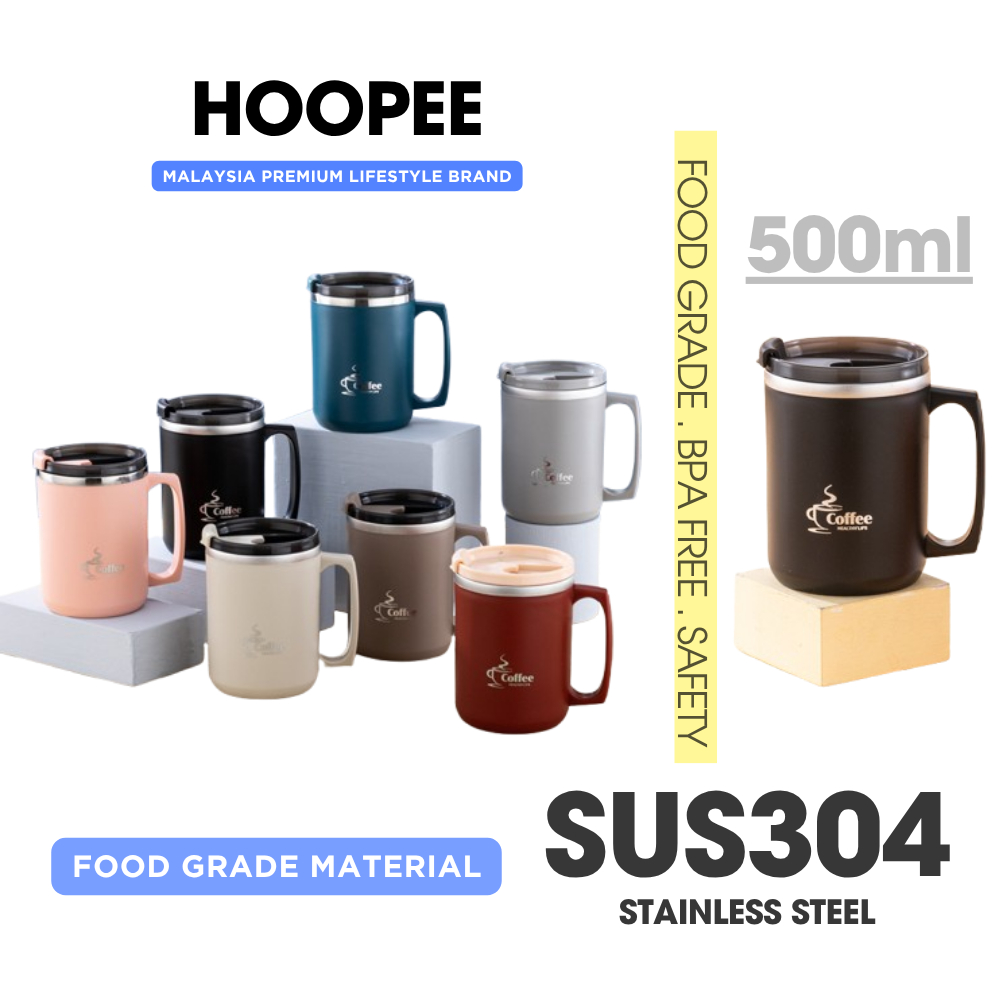 💯 ORI COFFEE CUP Cawan Stainless Steel Thermos Tumbler Mug Bottle ...
