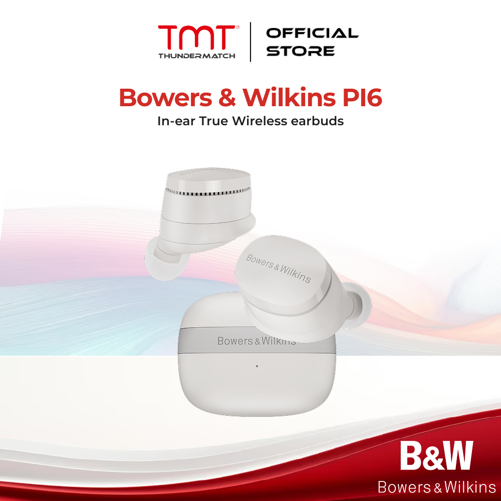 [July Promo] B&W Bowers & Wilkins PI6 ANC True Wireless Earbuds | 2 Year Warranty | Shopee Malaysia