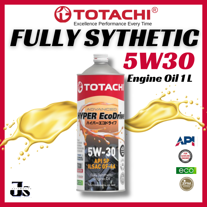 Totachi Japan Engine Oil Hyper Ecodrive 5W-30 Fully Synthetic[1litre ...