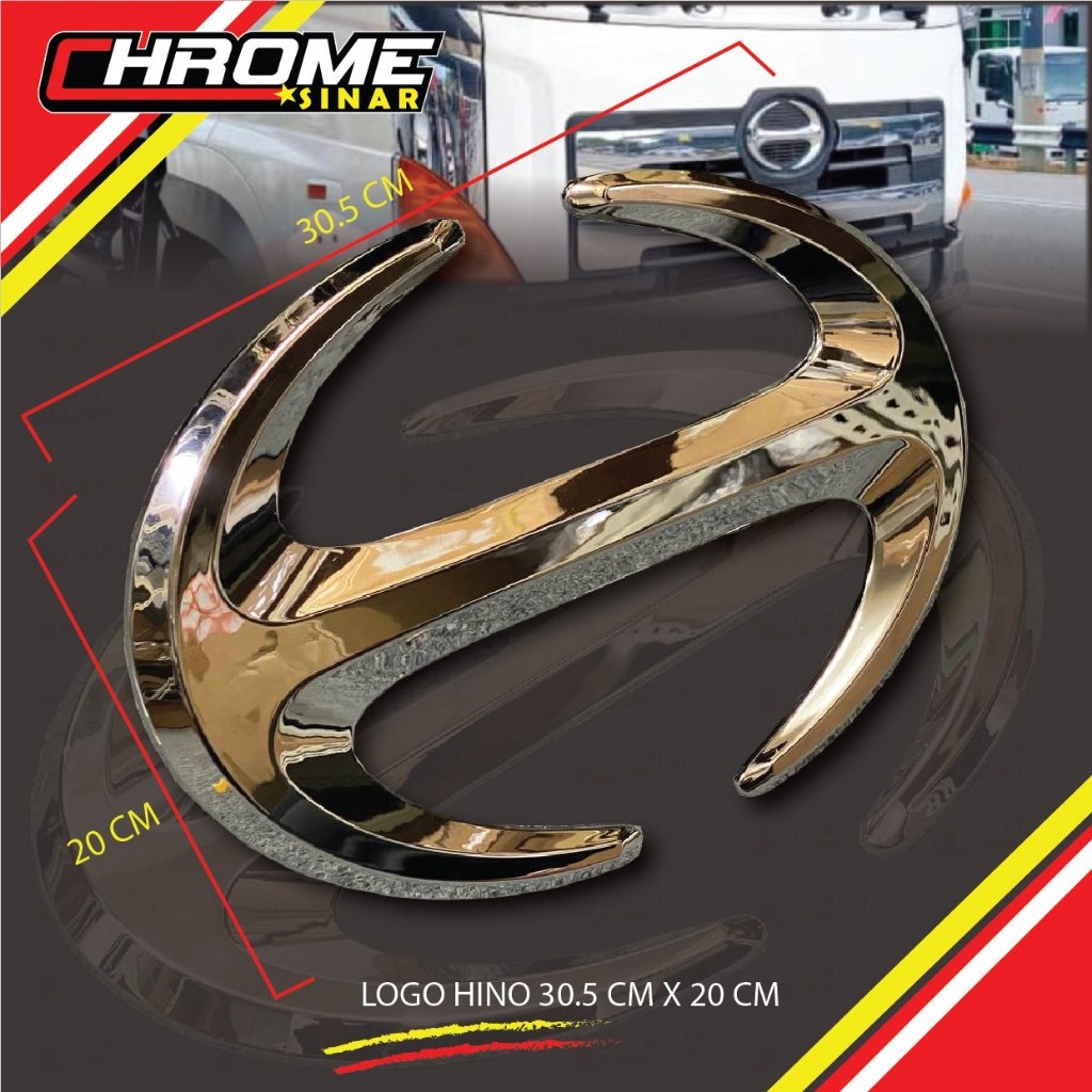 HINO 500/700/PROFIA EMBLEM LOGO STANDARD | Shopee Malaysia
