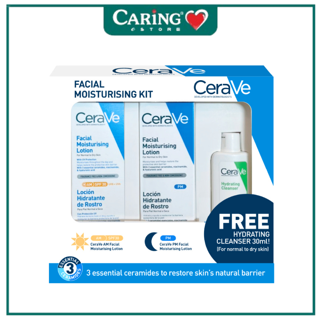 CERAVE FACIAL MOISTURISING KIT | Shopee Malaysia