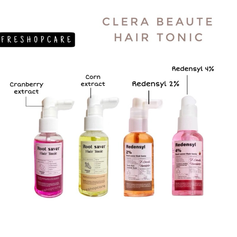 CLARA BEAUTE. Redensyl 2% 4% Root Saver Hair Tonic (50ml) | Shopee Malaysia