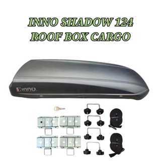 Roof Box Cargo Inno Shadow 124 / Kotak Bumbung Universal Rooftop Cargo ...