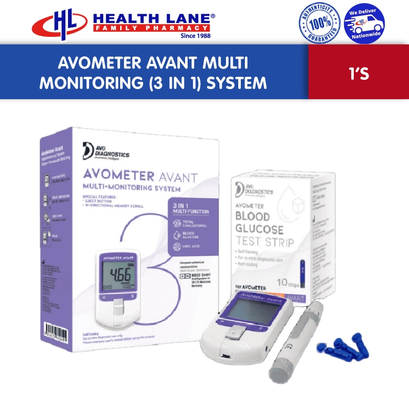 AVOMETER AVANT MULTI MONITORING (3 IN 1) SYSTEM (1'S) | Shopee Malaysia