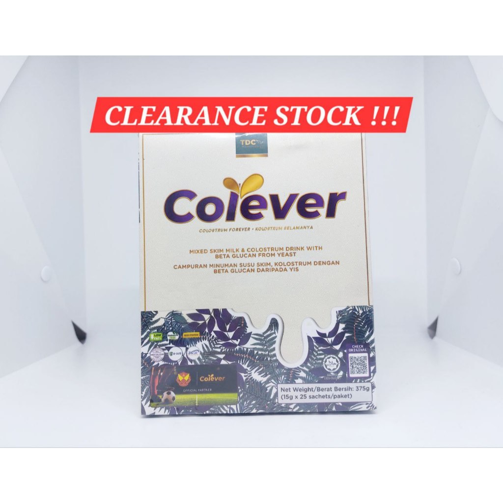 SUSU KOLOSTRUM COLEVER TDC | Shopee Malaysia