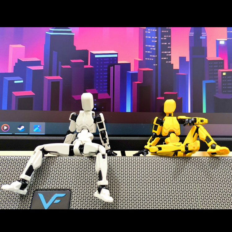 Lucky 13 3D Printed Action Figure Multi-jointed Robot | Shopee Malaysia