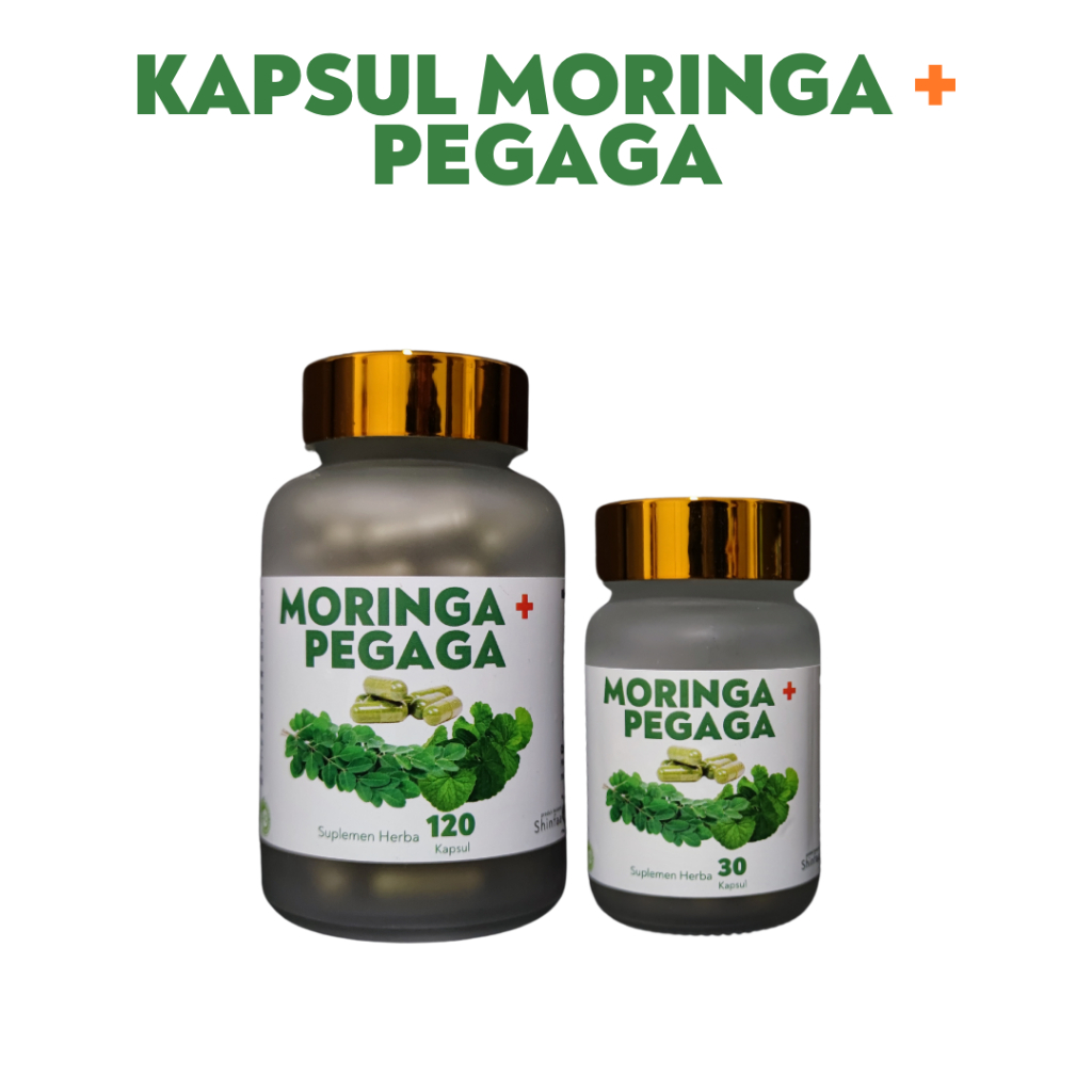 Kapsul Moringa plus Pegaga | Moringa plus Centella Asiatica Capsule ...