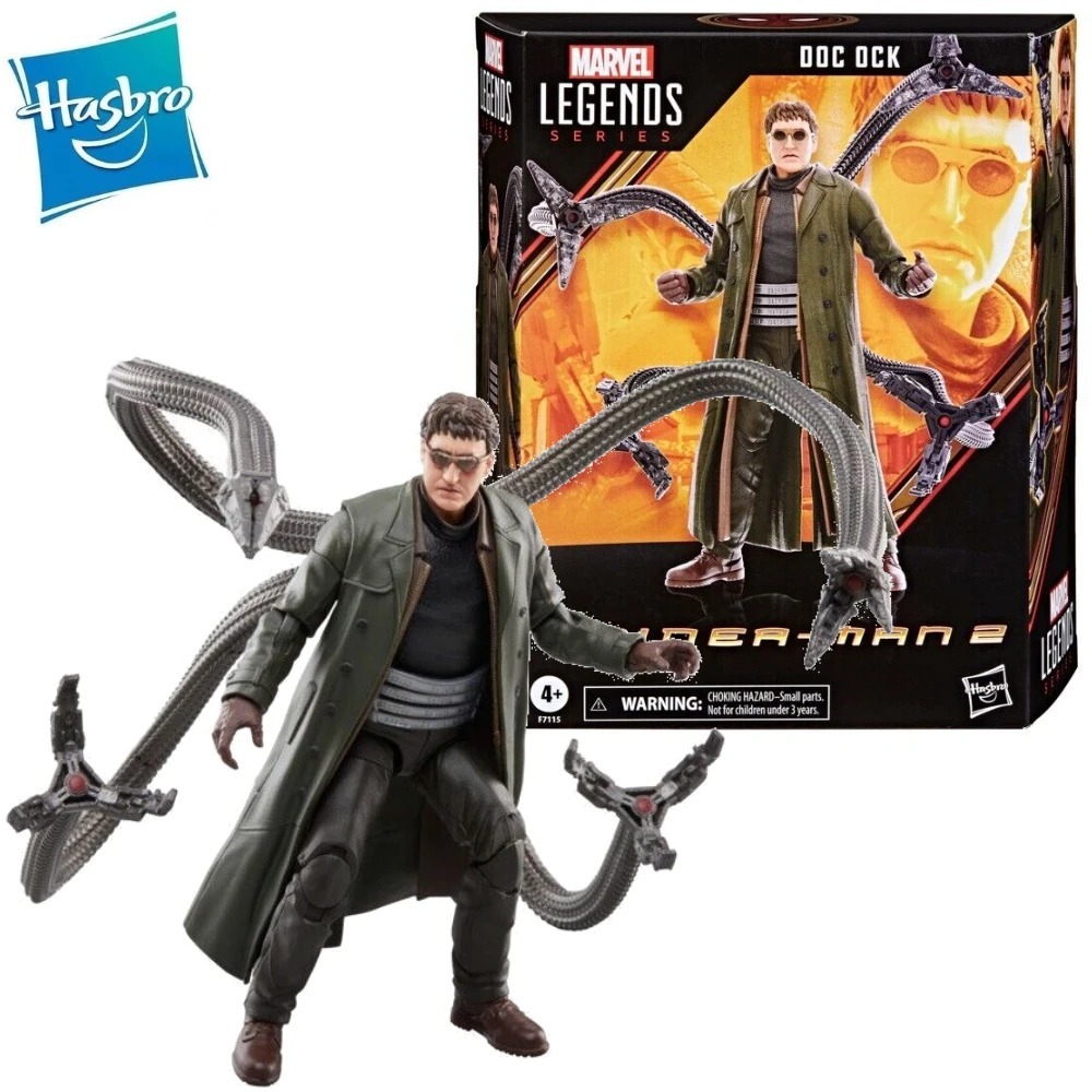 Hasbro Marvel Legends Series Doc Ock Spider-Man 2 Doctor Octopus 6-Inch Action Figure ...