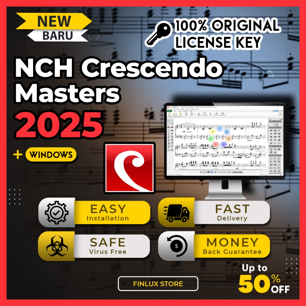 NCH Crescendo Masters v11.10 Serial Key Latest 2025 Lifetime For ...