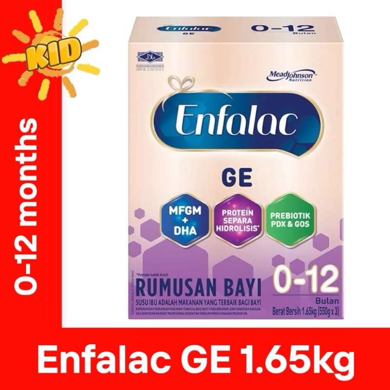 Enfalac GE 0-12 months (1.65kg) Exp:02/2027 | Shopee Malaysia