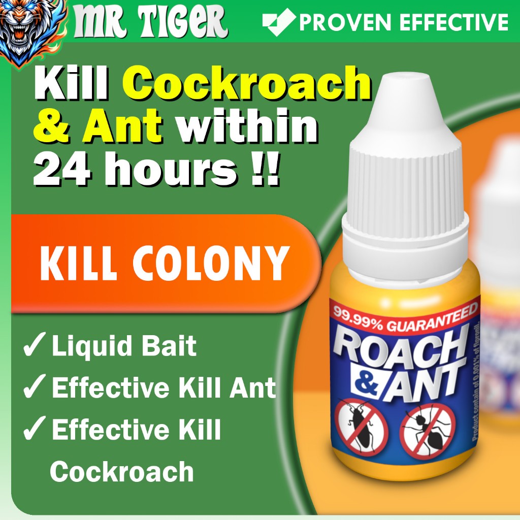 MR TIGER Roach And Ant Umpan Roach&Ant Anti Ant Killer Bait Cockroach ...