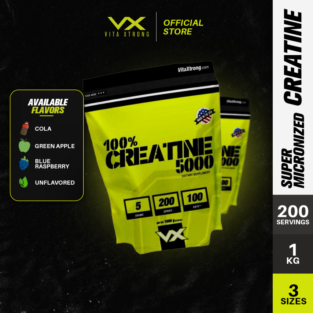 Vitaxtrong Creatine Monohydrate (300G/500G/1KG) | Super Micronized ...