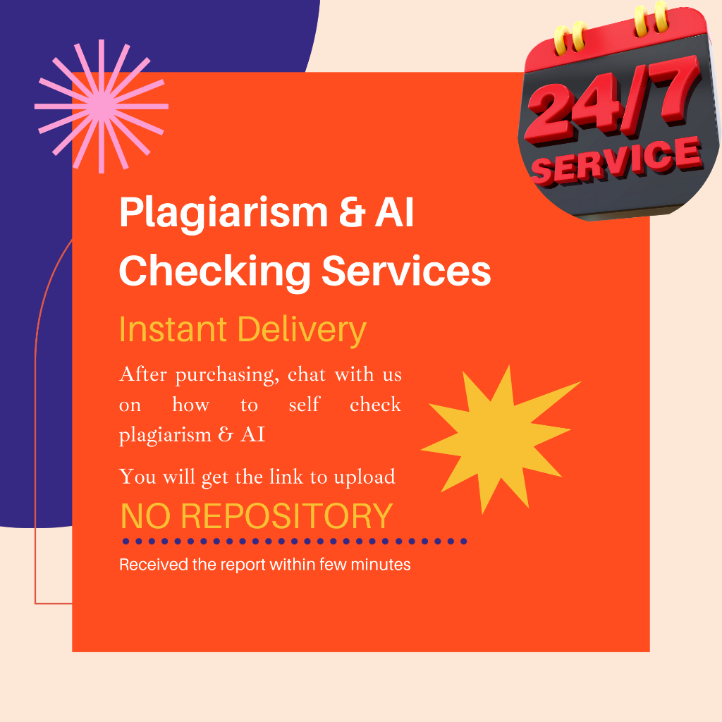 TEZ [𝟐𝟒/𝟕 𝐒𝐄𝐋𝐅 𝐒𝐄𝐑𝐕𝐈𝐂𝐄] PLAGIARISM & AI WRITING DETECTION TURNITIN | NO ...