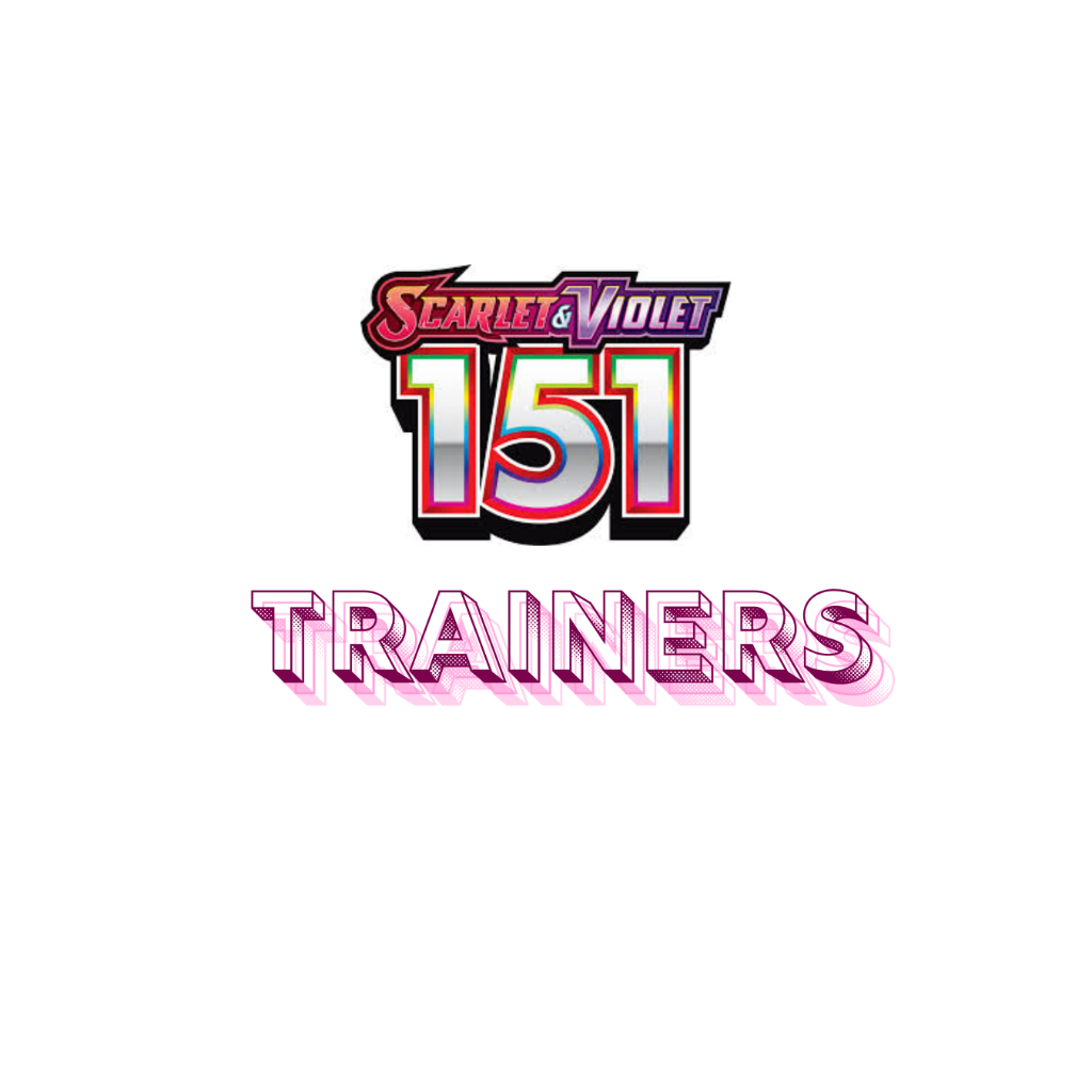 Trainers (Items, Supporters, Stadiums, & Pokemon Tools) | SV3.5 151 ...