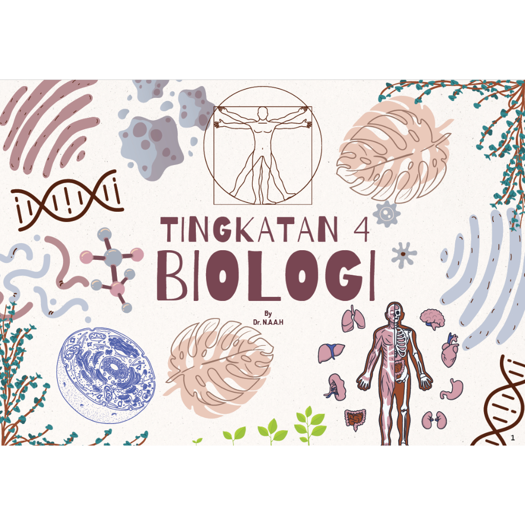 Nota Biologi SPM (Softcopy)🎓Ringkasan Visual Menarik, Ikut Silibus ...